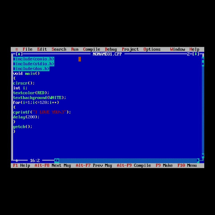 i love you print in c programming #viral #shorts #trending - YouTube