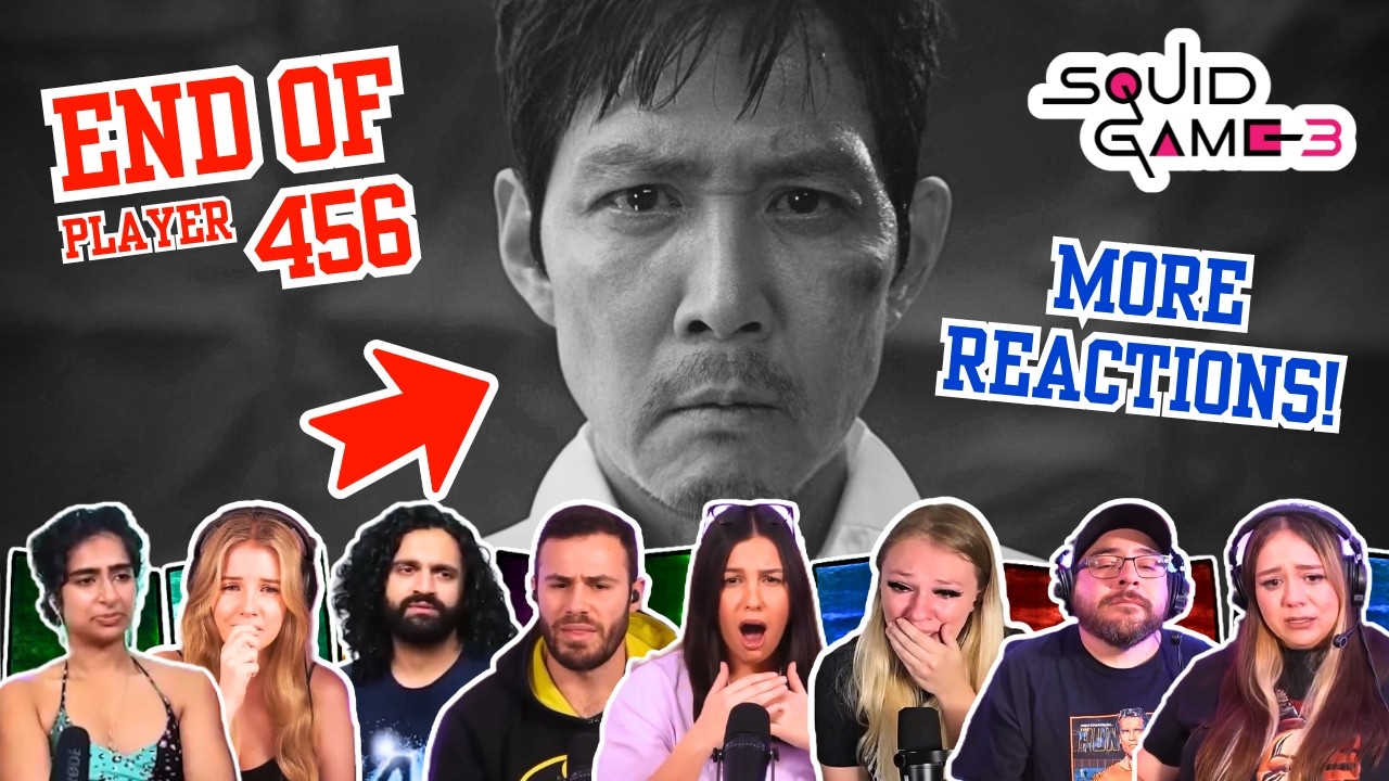 Player 456’s Final Goodbye! (Gi-Hun's Death) MORE REACTIONS! - YouTube