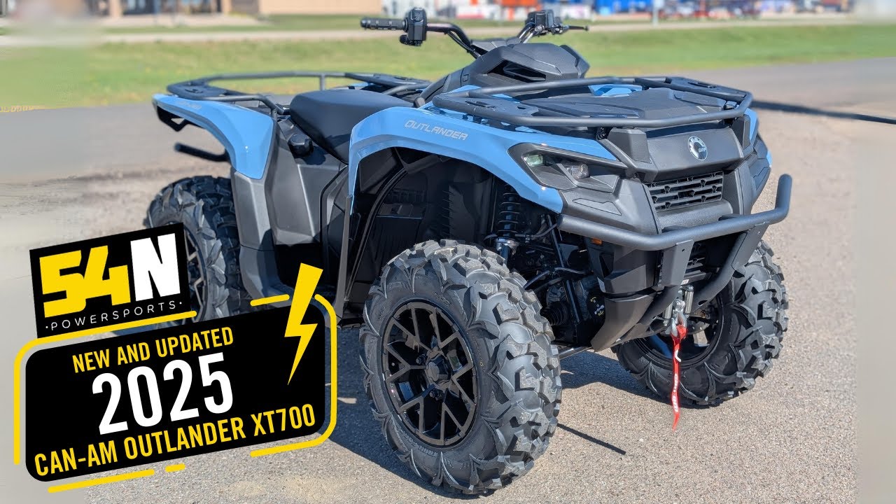 What's new with the 2025 Can-Am Outlander XT700? - YouTube