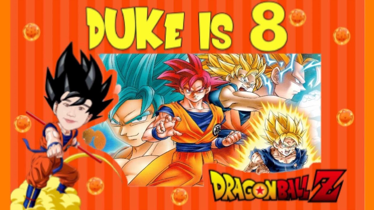 Dragonball Super Goku Swimming Party | Duke's 8th - YouTube