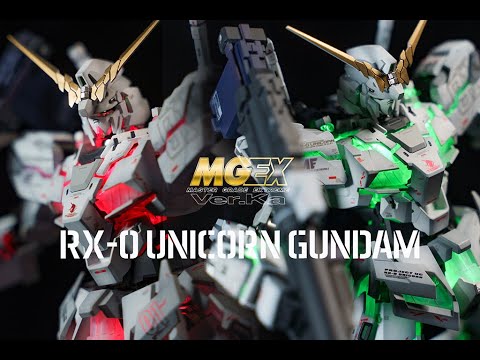MGEX RX-0 Unicorn Gundam 獨角獸高達 #gundam - YouTube