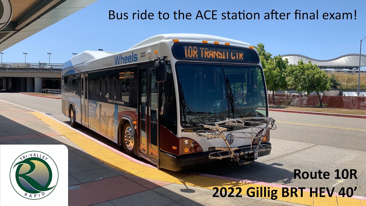 Full Route (E): Wheels on Rapid! Tri-Valley Wheels 2209 on Route 10R ...