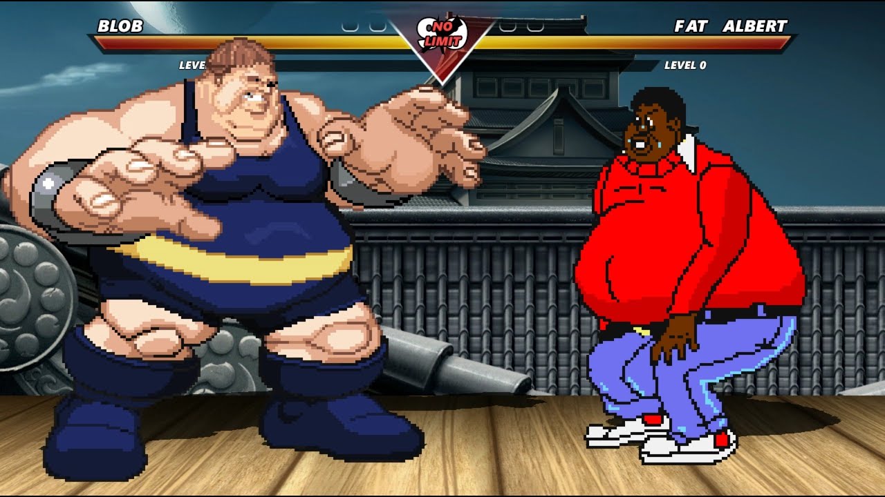 BLOB vs FAT ALBERT - Highest Level Amazing Fight! - YouTube