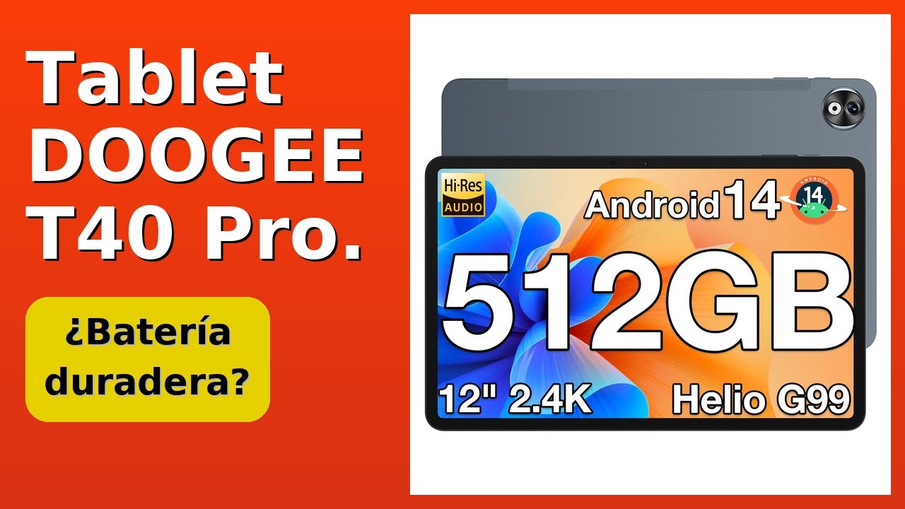 RESEÑA (2025) : Tablet DOOGEE T40 Pro. DETALLES ESENZIALES - YouTube