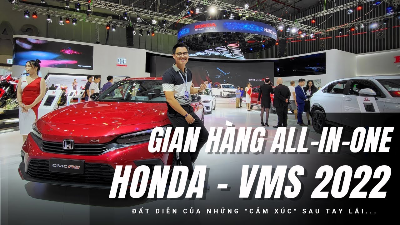 [VMS 2022] Honda Việt Nam đổ bộ VMS 2022 với dàn ô tô và dàn 2 bánh ...