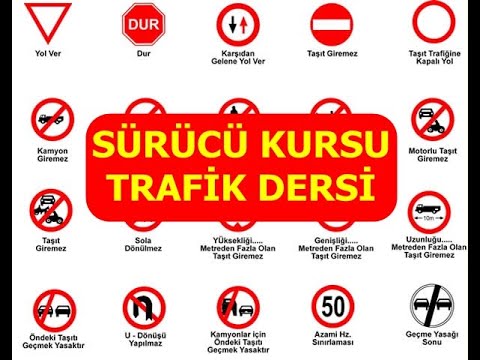 Ehliyet Sınavı - Trafik Dersi -1