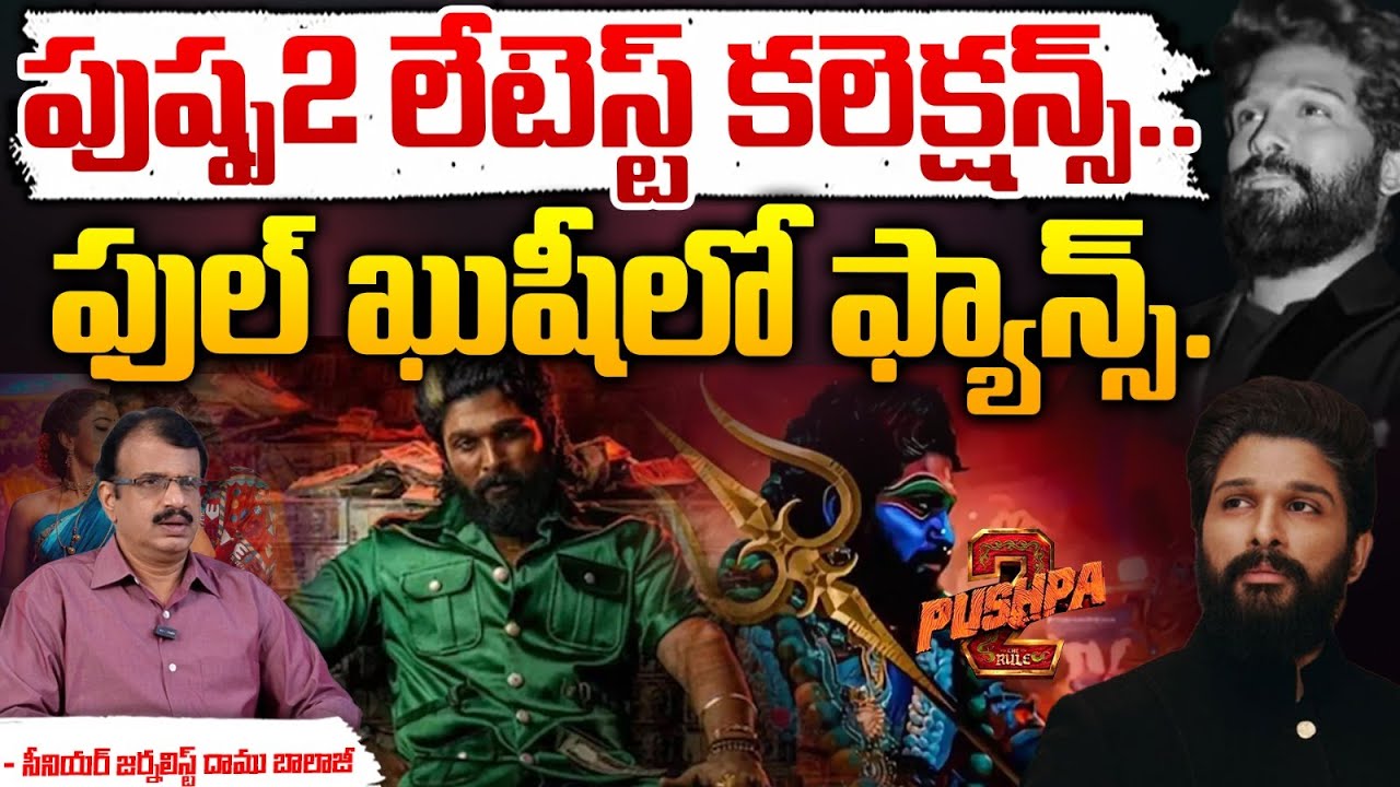 Pushpa 2 Collections || Allu Arjun | Red Tv Talkies - YouTube