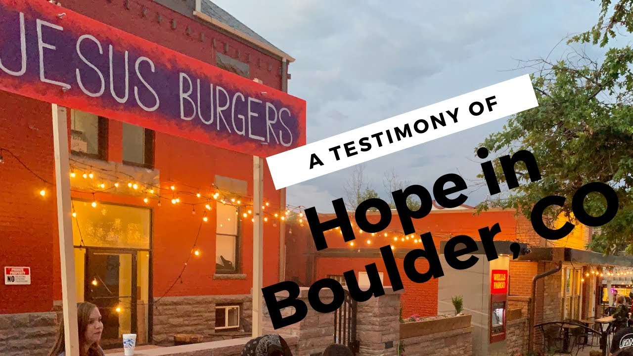 JESUS BURGERS | testimonies from Boulder, CO - YouTube