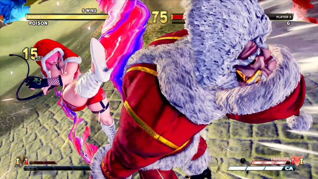 (SF5) Reverse Ryona (Holiday Special) - Poison Rocks G! - YouTube