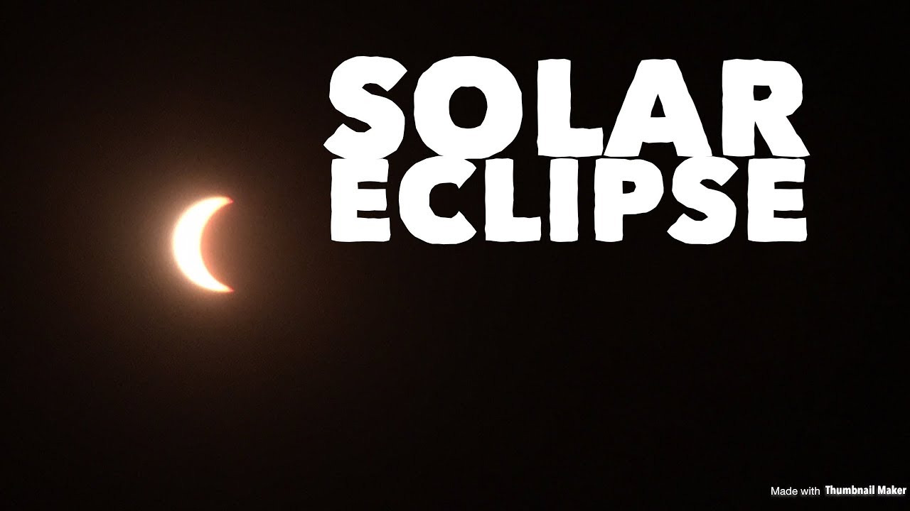Partial Solar Eclipse Time Lapse - YouTube