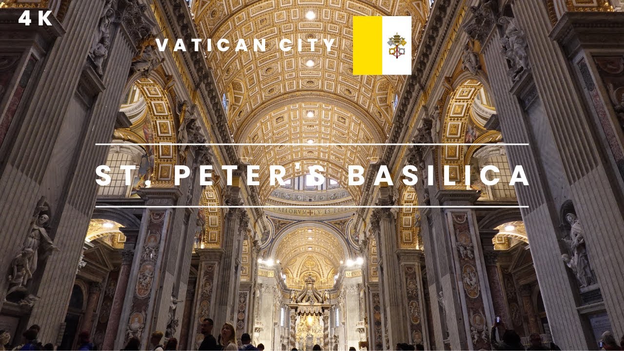 St Peters Basilica 4K | Vatican City 2023 - YouTube