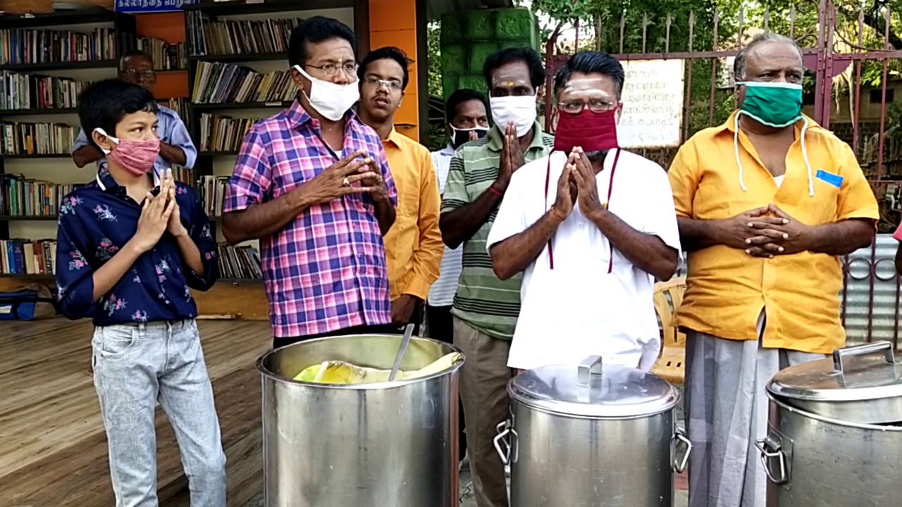 Annadhanam morning at trichy puthur gh on 25/05/2020 - YouTube