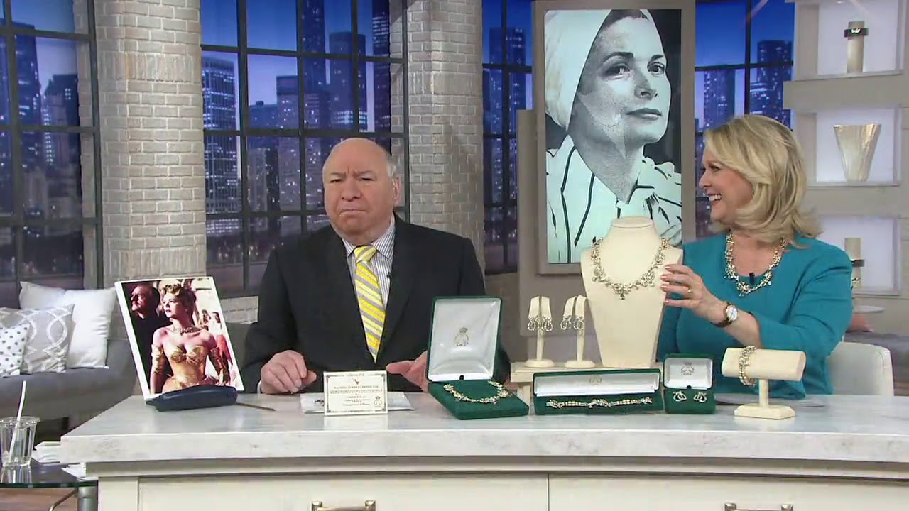 Grace Kelly Collection 'The Golden Ball' Necklace on QVC - YouTube