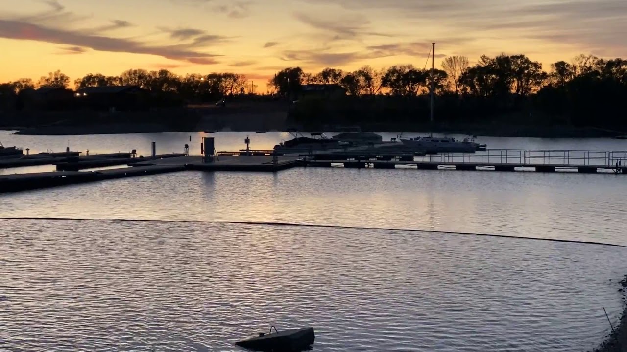 Spring Creek Recreation Area, Marina Sun Down - YouTube