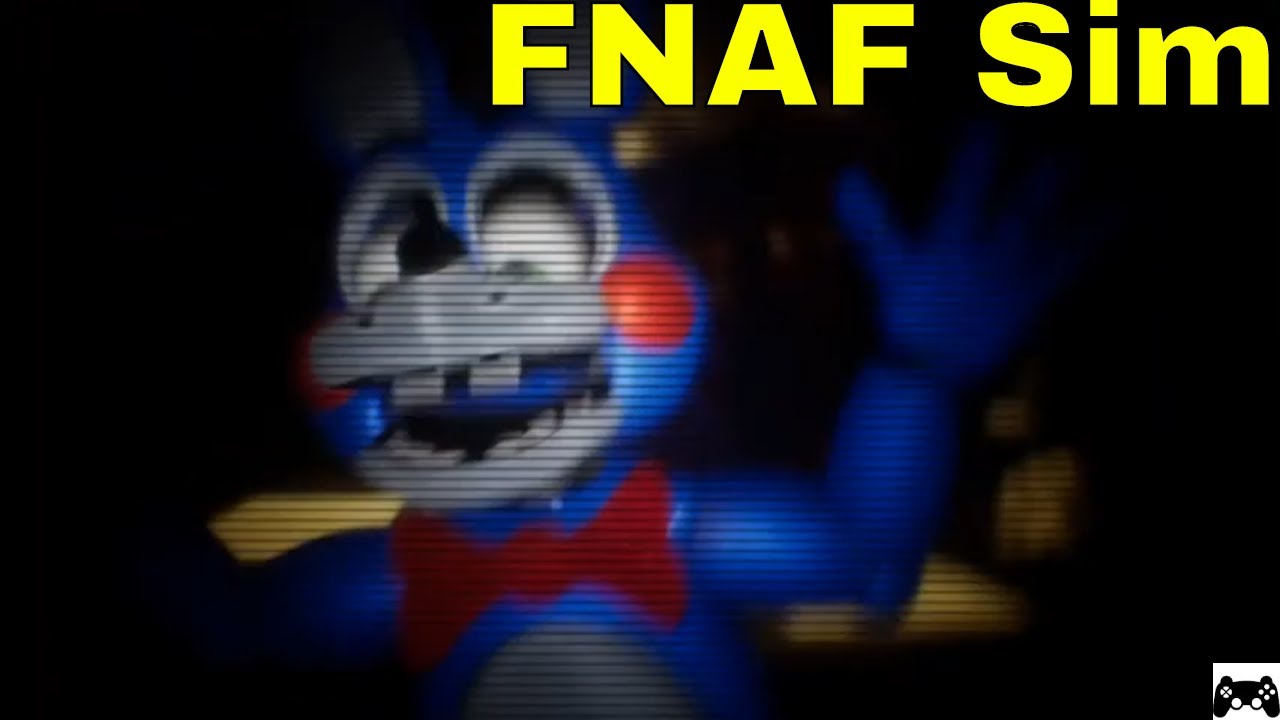 Five Nights At Freddy's Simulator Playing As FNAF 2 Toy Bonnie (No ...
