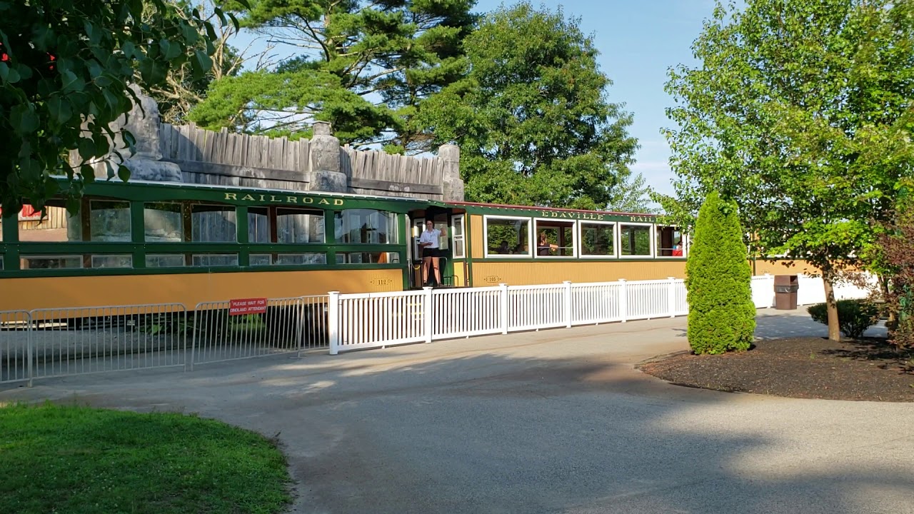 Edaville Family Theme Park Thomas Train Ride with whistle - YouTube