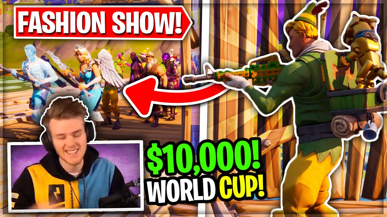 We STREAM SNIPED Lachlan's $10,000 Fortnite FASHION SHOW WORLD CUP ...