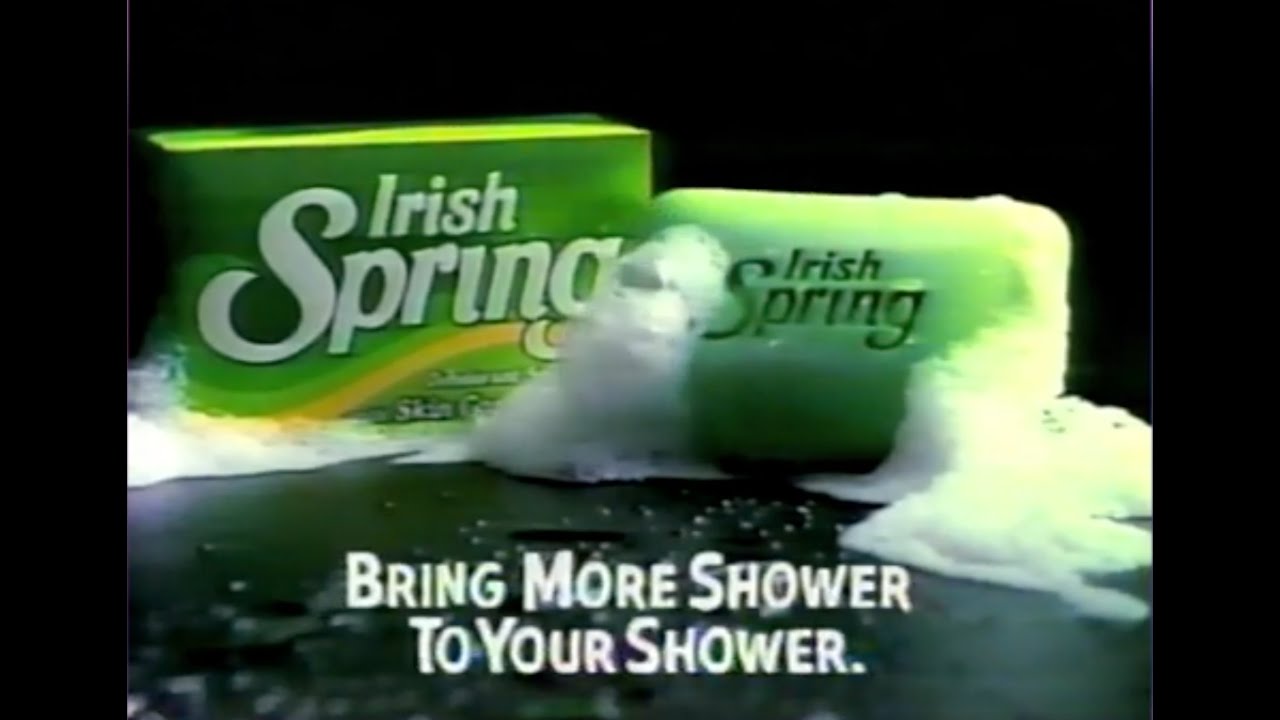 CLASSIC COMMERCIAL - Irish Spring (1989) | Nostalgic Cleanliness - YouTube
