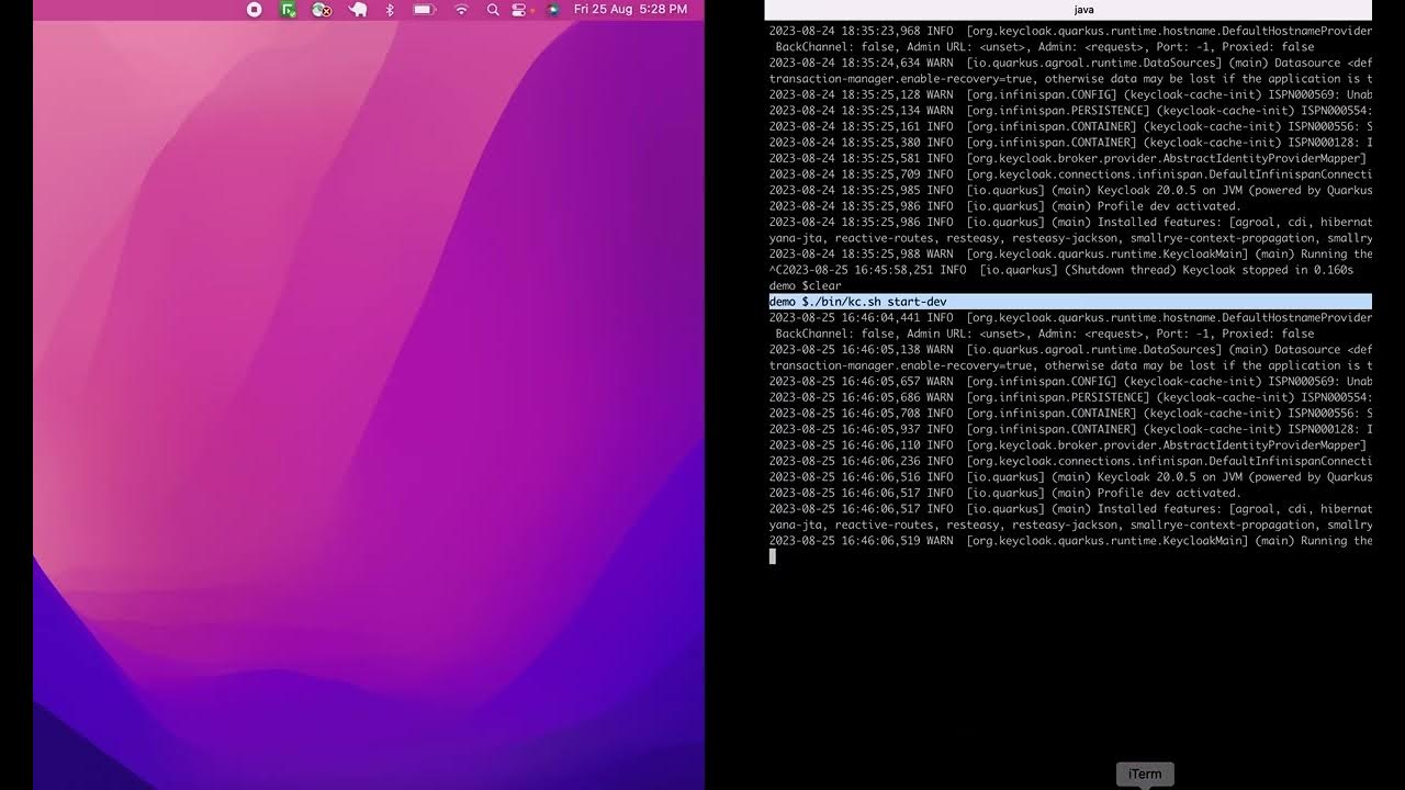 Keycloak Quarkus Distribution with Standalone Infinispan Set Up - YouTube