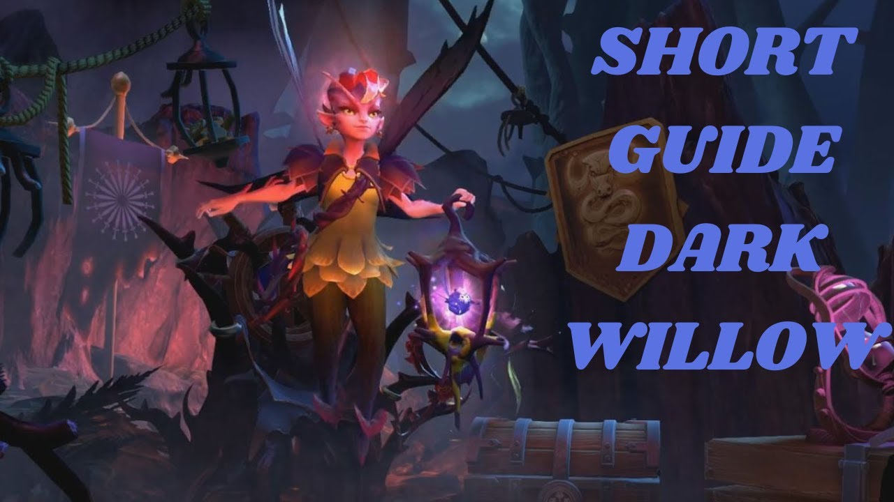 7.32 Dark Willow Short Guide | Dota 2 - YouTube