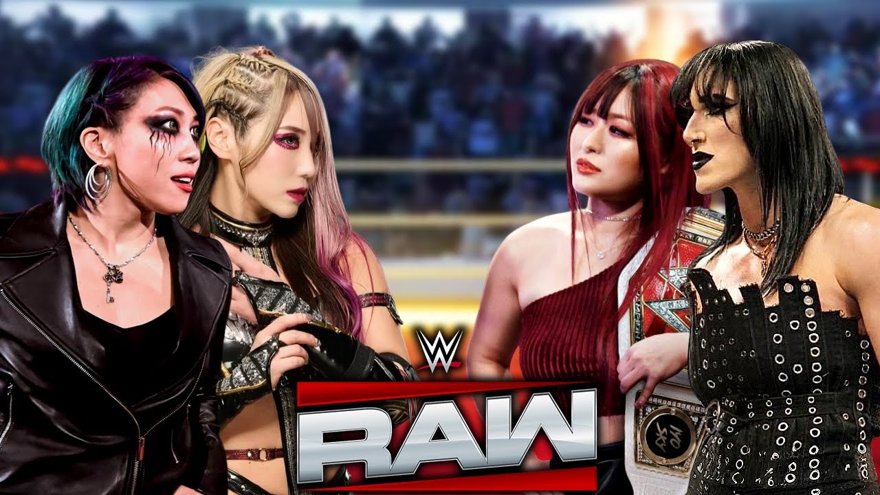 Full Match Rhea Ripley & Iyo Sky vs Asuka & Kairi Sane | WWE RAW - YouTube