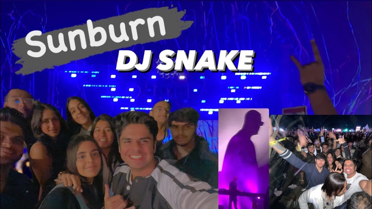 🥳Sunburn fest 2022🥳 // 🎧DJ Snake in India🎧 - YouTube