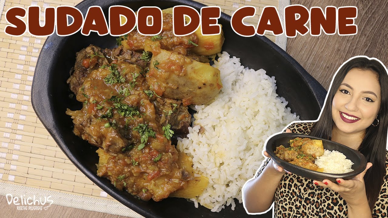 EL MEJOR SUDADO DE CARNE | Receta colombiana - YouTube