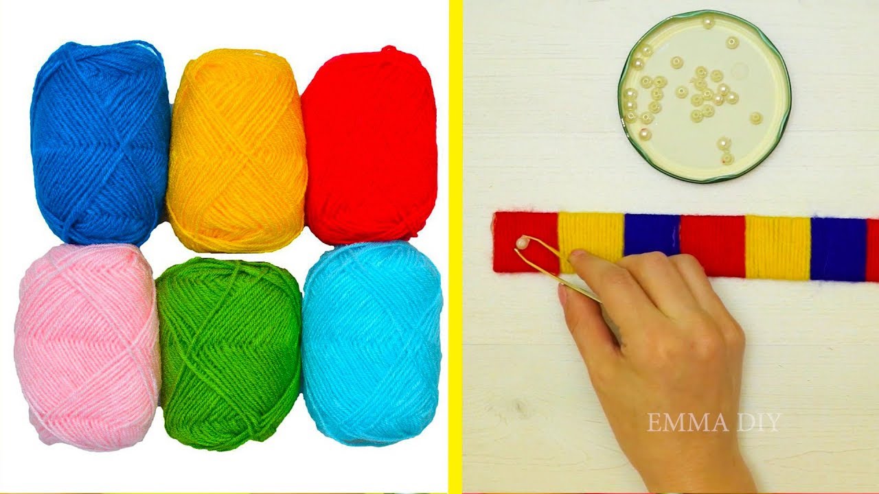 DIY YARN CRAFT IDEAS || CUTE AND WARM YARN CRAFTS - YouTube