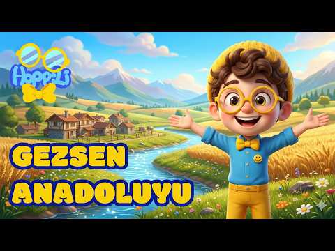 Sen Ne Güzel Bulursun Gezsen Anadoluyu | Okul Şarkıları | Çocuk Türküleri 🇹🇷