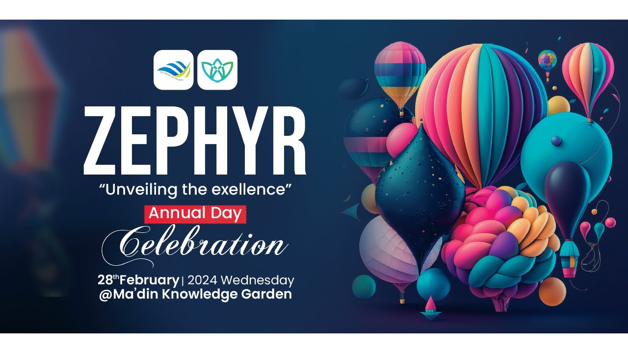 ZEPHYR "Unveiling the exellence" Annual Day |@Ma'din Knowledge Garden - YouTube