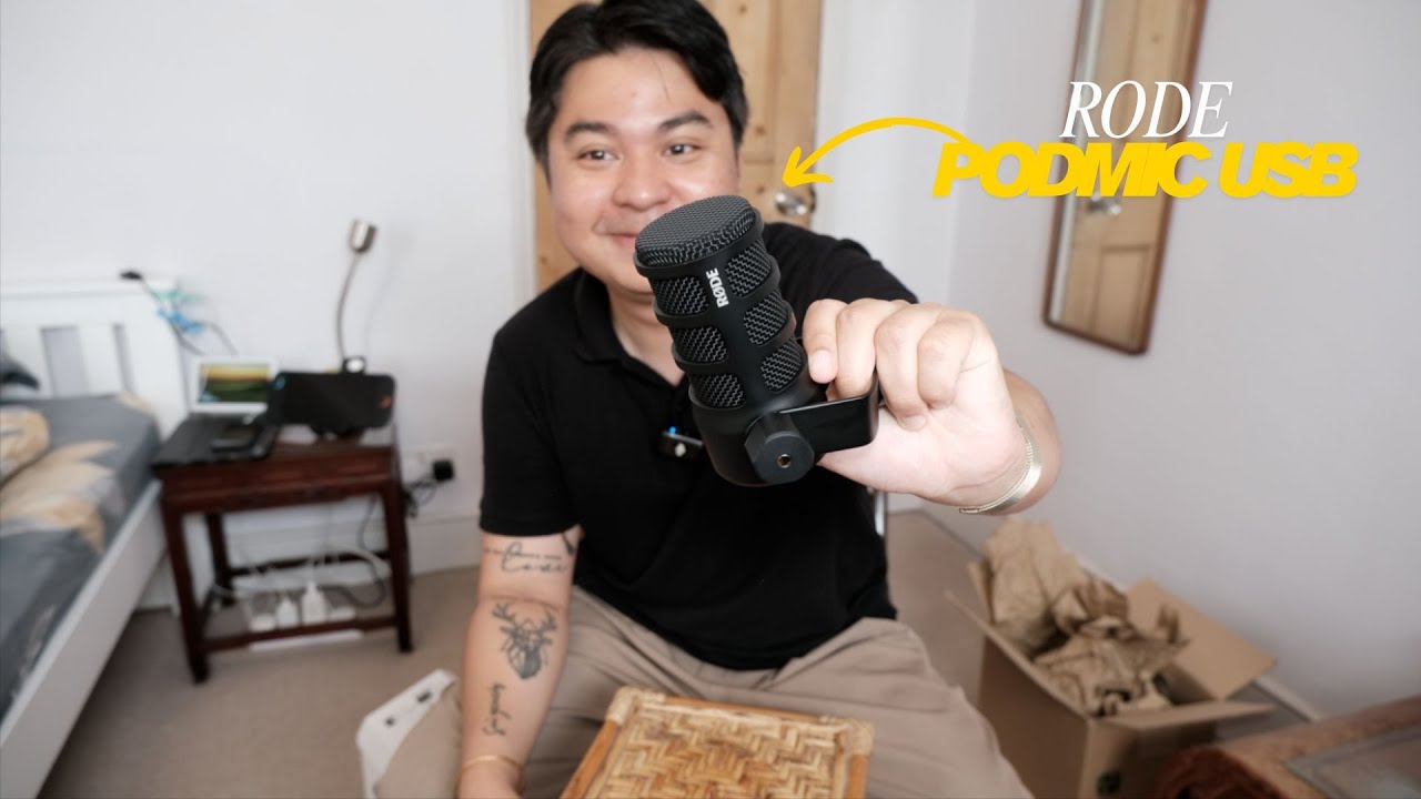 Happiness Is Unboxing – RODE PodMic USB & DS2 Stand - YouTube