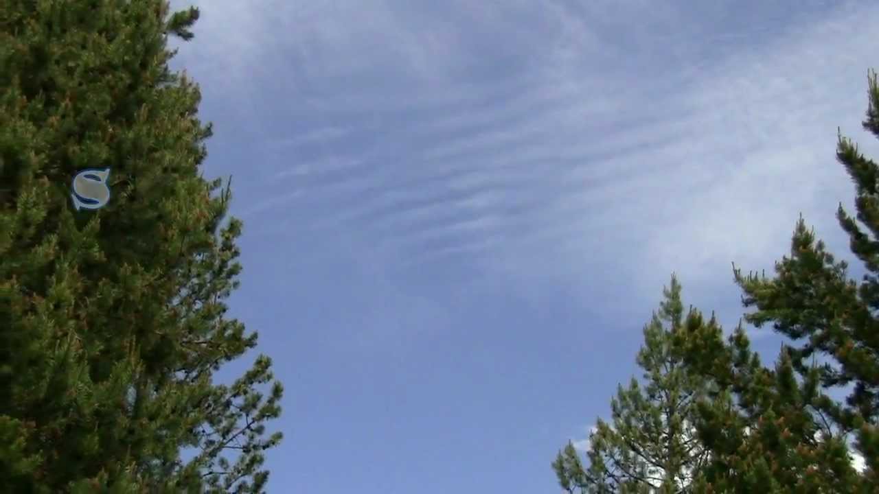 Stripy Clouds Central Oregon June 21st 2012 - YouTube