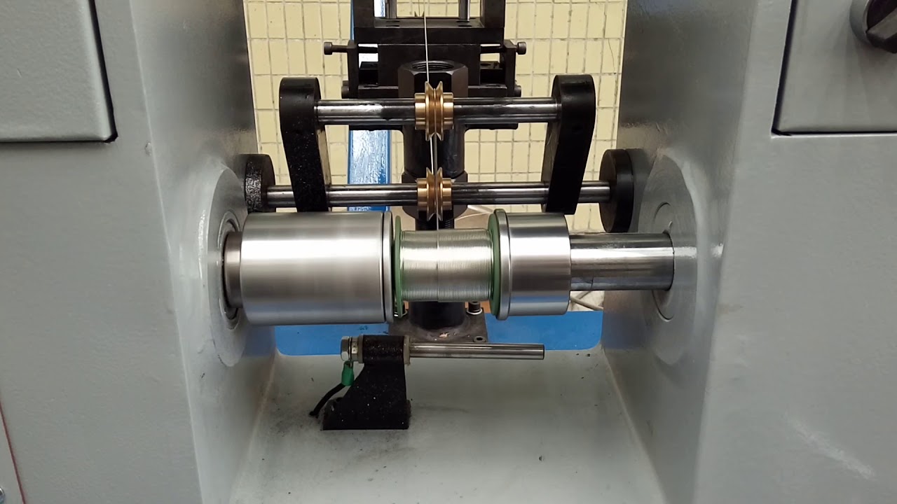 VT-06A Automatic wire winding machine - YouTube
