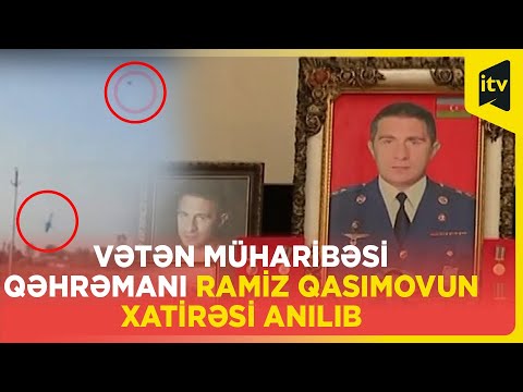 Vətən Müharibəsi Qəhrəmanı Ramiz Qasımovun xatirəsi anılıb
