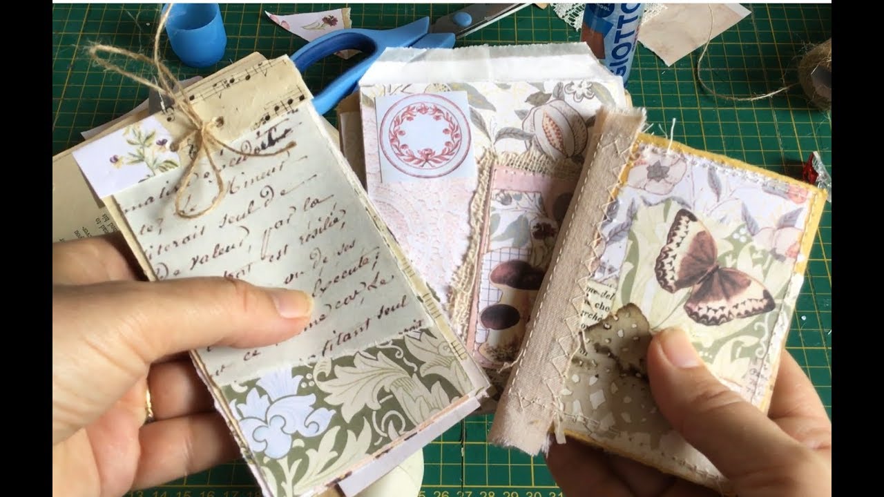 Mini DT project for Crafty Cat Part 3 - YouTube