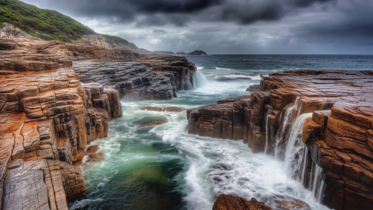 4K Ocean Inlet HDR - YouTube