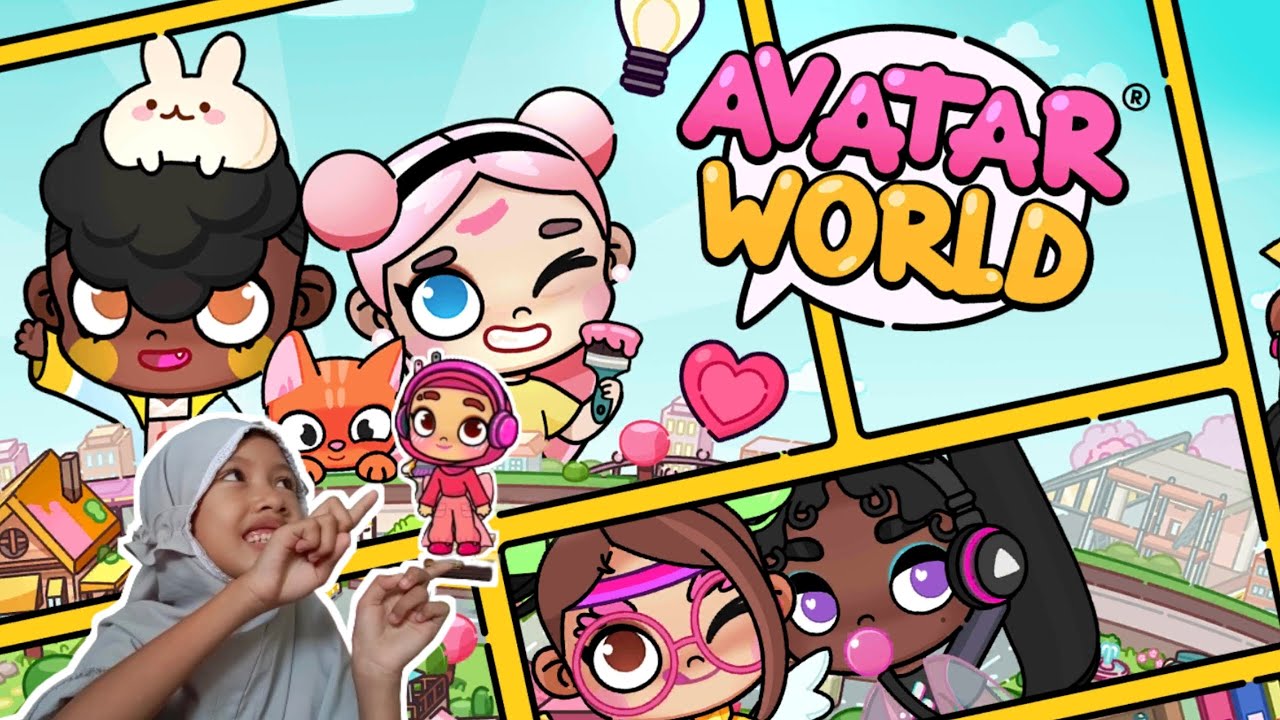 24 jam di avatar world 🥰😍🌏, [AVATARWORLD] - YouTube