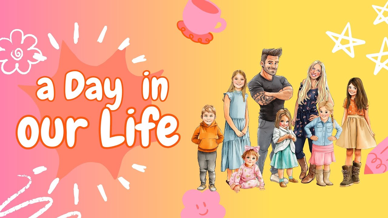 Day in the Life of the Gr8Full House 🏡 //Family of 8//Real Life Family ...