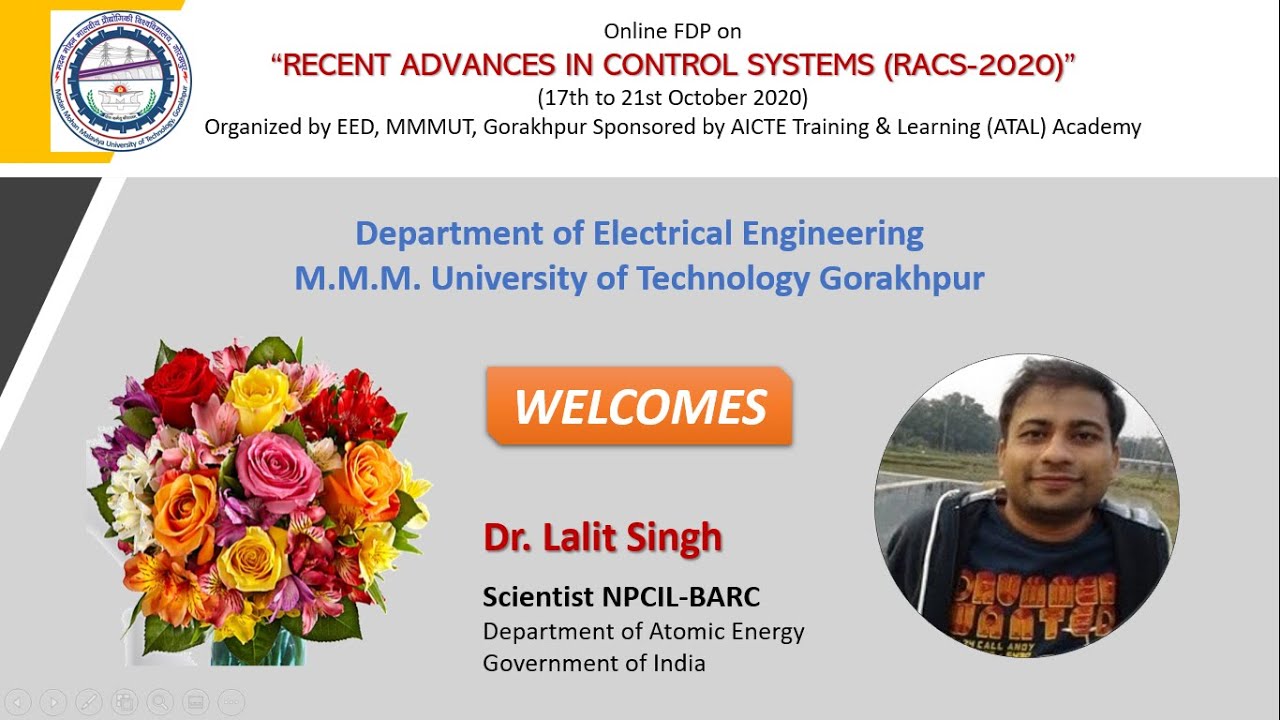 Session-2 by Dr. Lalit Singh, Scientist NPCIL-BARC DAE on "Reliability ...