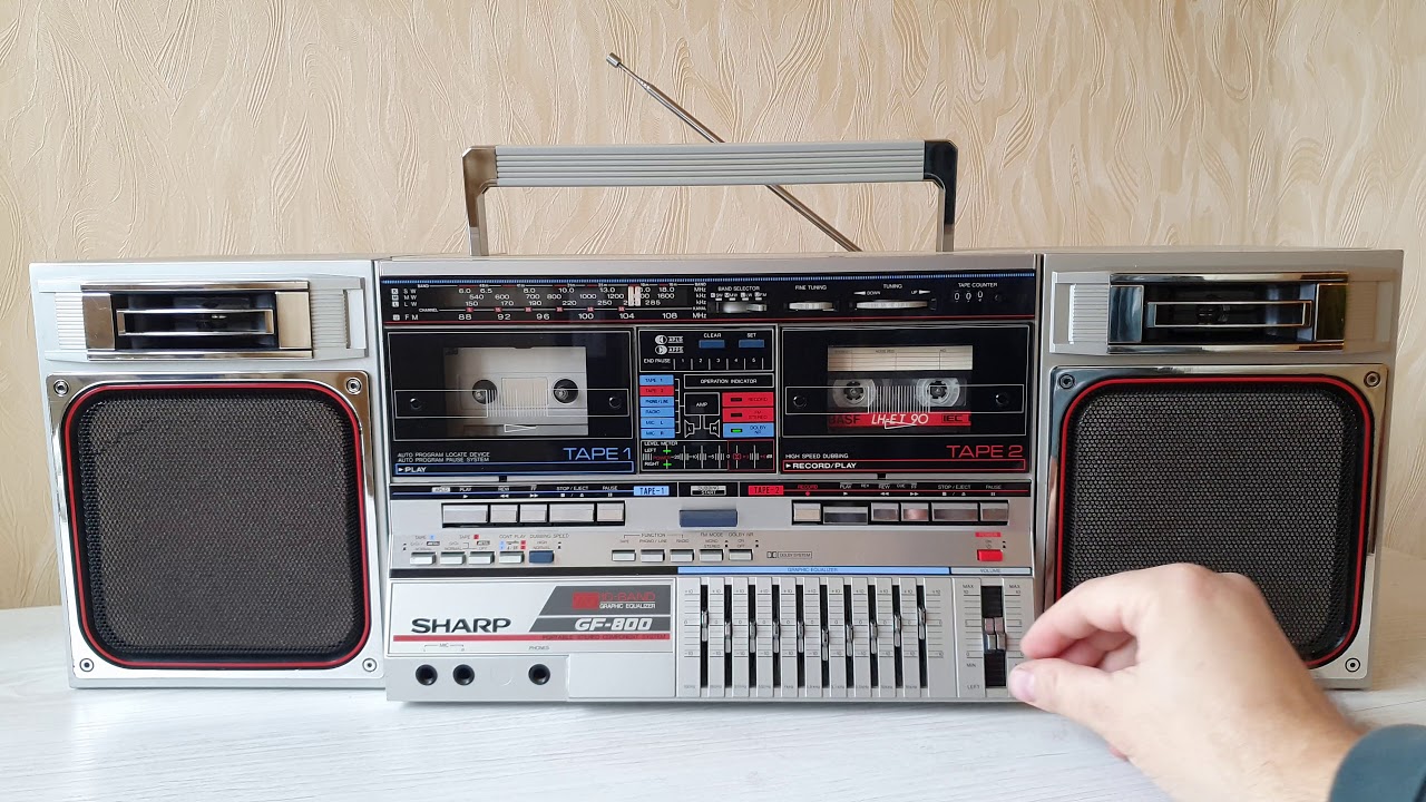 SHARP GF-800H - YouTube