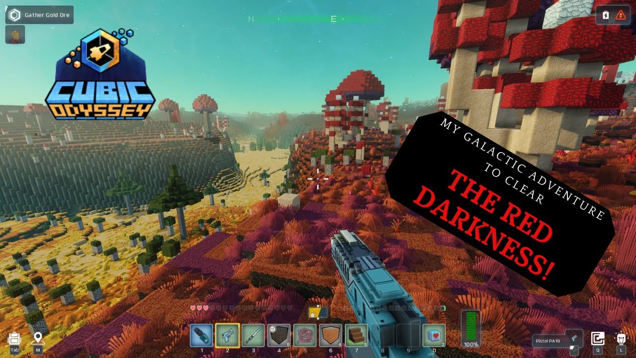 Is This Minecraft in Space? First Look at Cubic Odyssey! - YouTube