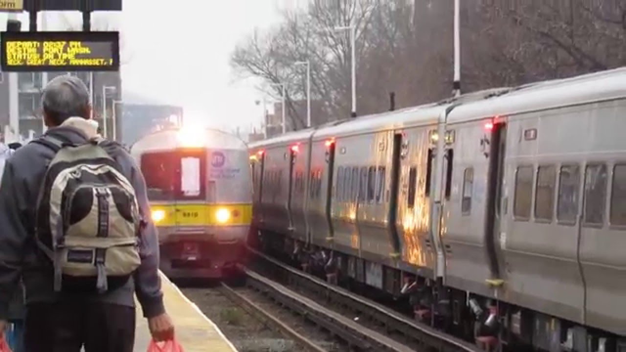LIRR Port Washington「M7 & M3 EMU Action | Flushing Main St Station ...