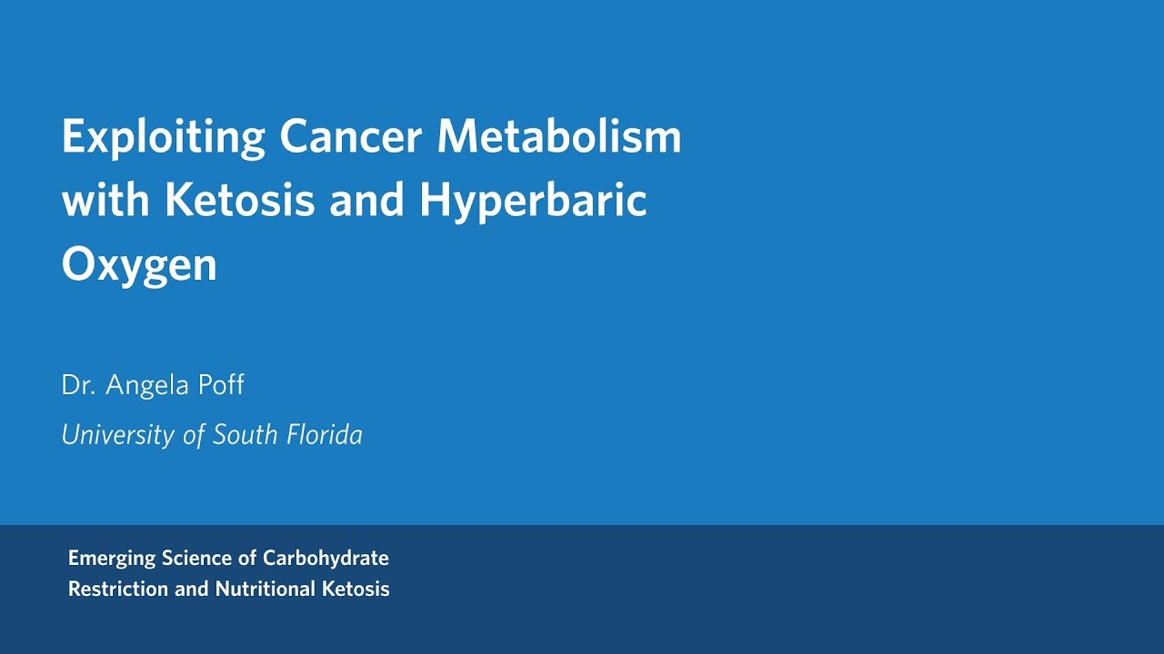 Dr. Angela Poff - Exploiting Cancer Metabolism with Ketosis and ...