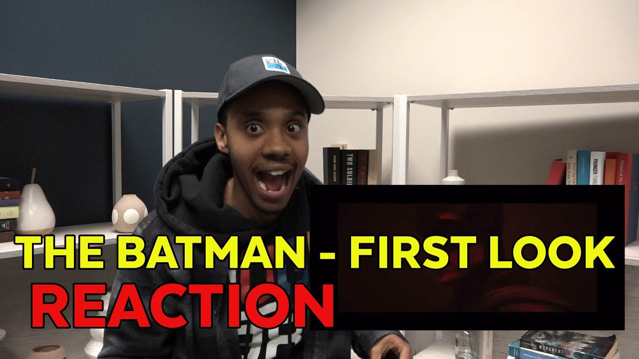 THE BATMAN First Look Trailer Reaction with Robert Pattinson - YouTube