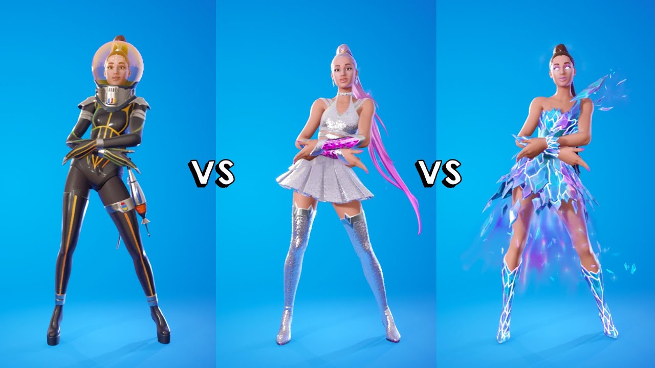 Spacefarer Ariana Grande Vs Ariana Grande Vs Rift Goddess Ariana Grande ...