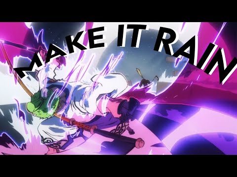One Piece x Demon Slayer│POP SMOKE - MAKE IT RAIN ft. Rowdy Rebel│Collab With @SFoorier