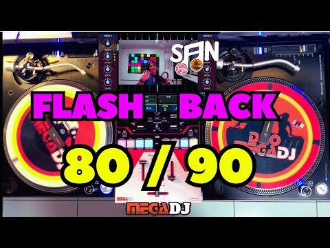 FLASH BACK 80 90 -  ✪ San MegaDJ  - ITALO DISCO - SINTH POP - TURNTABLE MIX