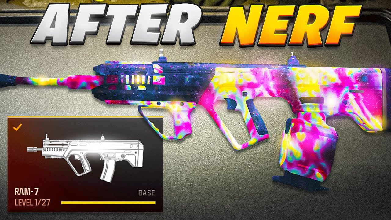 new *META* RAM 7 after NERF in WARZONE 3! 😯 (Best RAM 7 Class Setup ...