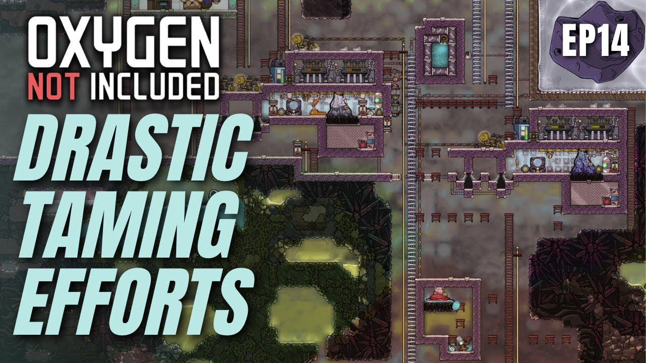 TAMING VENTS and VOLCANOES! (LP2-EP14) Oxygen Not Included Spaced Out ...