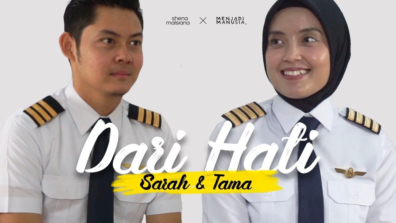 84. Dari Hati Sepasang Pilot, Sarah & Tama - YouTube